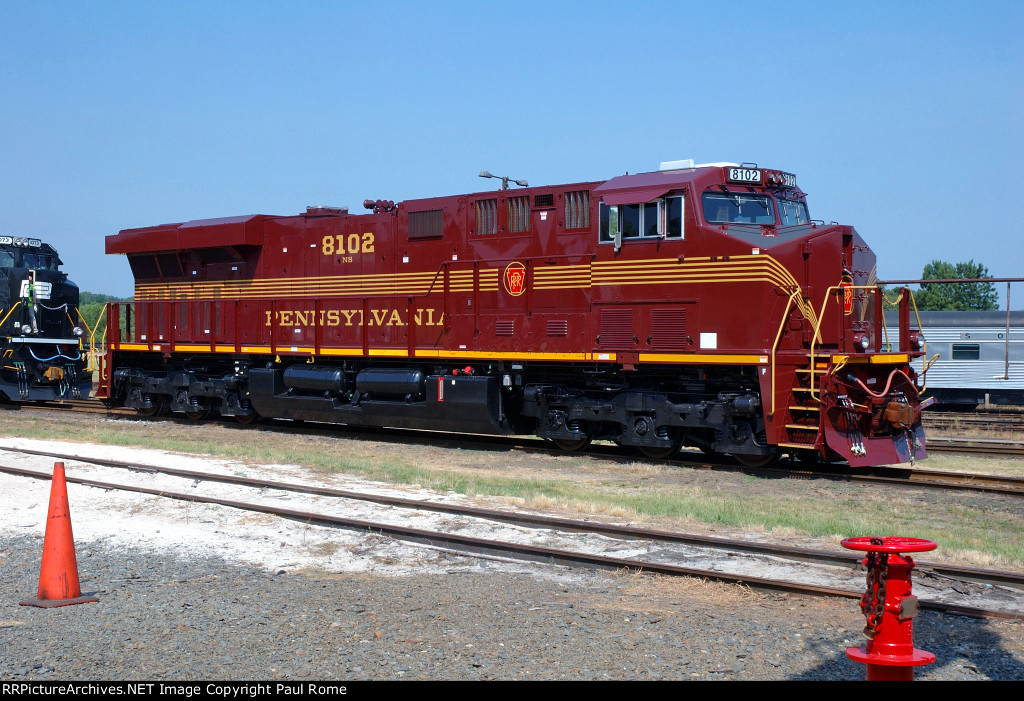 NS 8102, GE ES44AC, Pennsylvania Heritage Unit